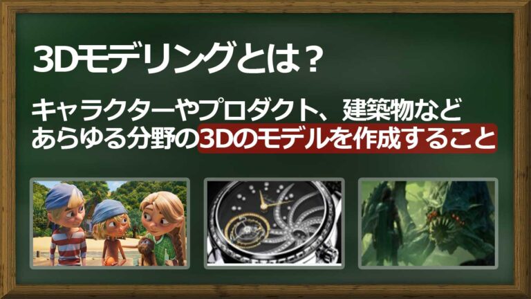 3Dモデリングとは？｜3Dモデリングにおすすめのソフトウェアは？【3DCG・3DCADの基礎知識】 ｜ Web Monster